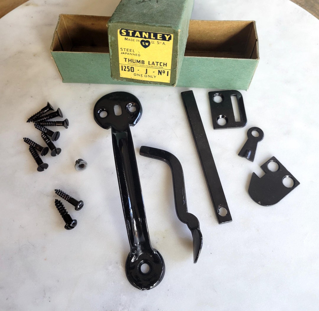 Vintage Stanley Thumb Latch 1250-j-no1 * NOS * Sweetheart Era 1920s/30s ...