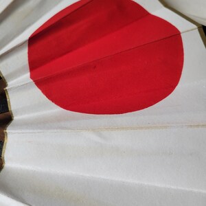 Vintage Japanese Flag Paper Hand Fans 4 - Etsy