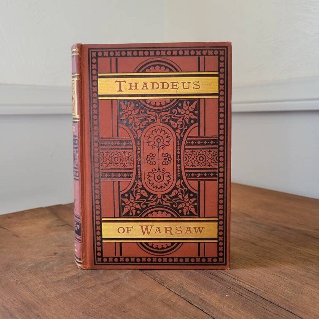 Thaddeus of Warsaw by Jane Porter * Illustrated * Historical Novel - Etsy