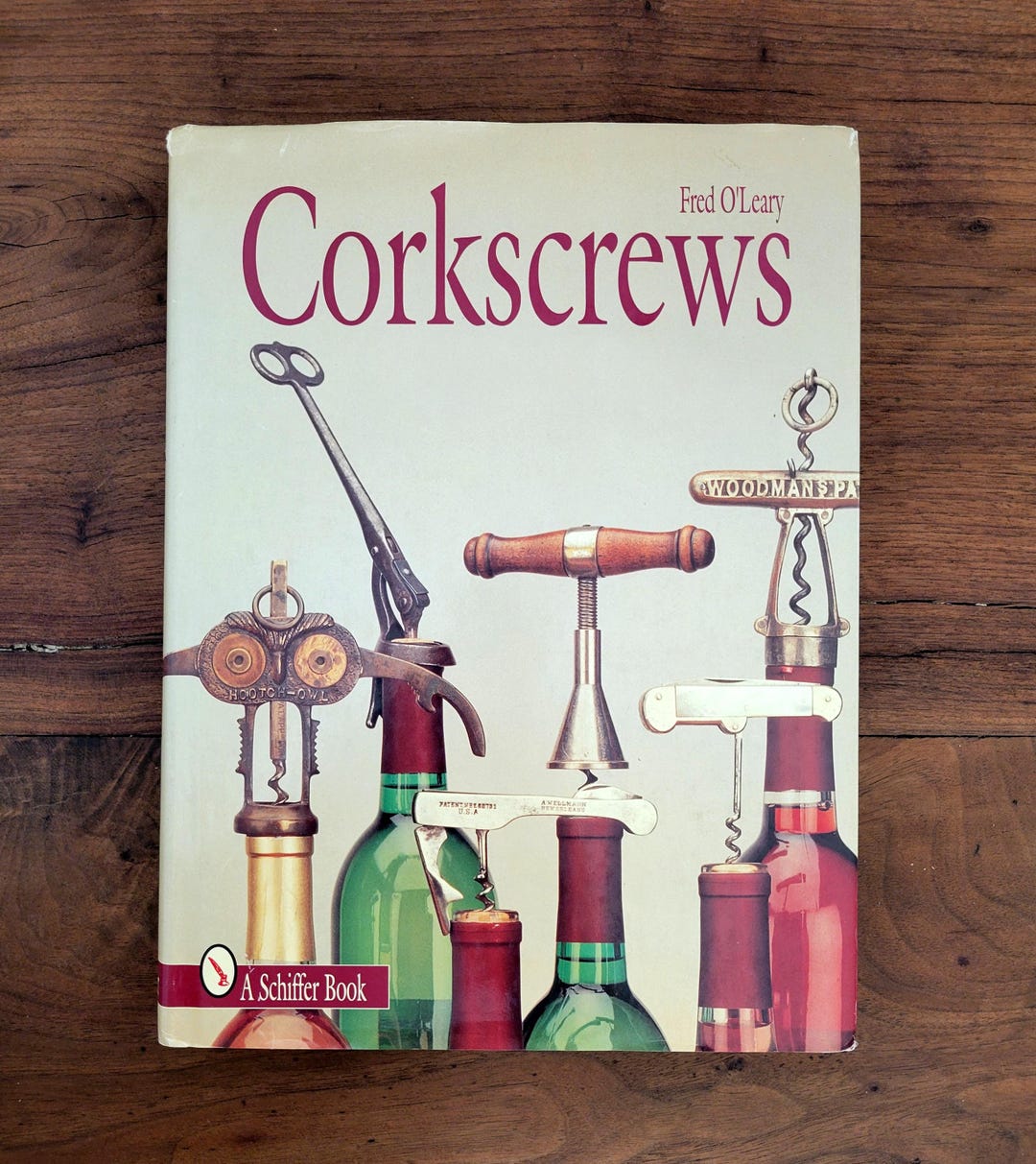 Corkscrews by Fred O'leary: Illustrated Barware Reference Book - Etsy