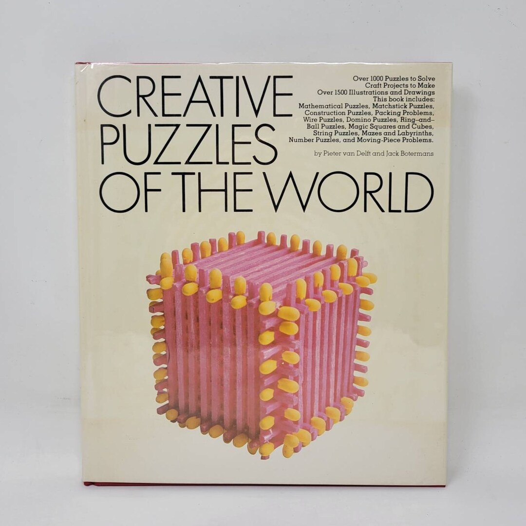 Creative Puzzles of the World Craft Projects Mathematical, Matchsticks ...
