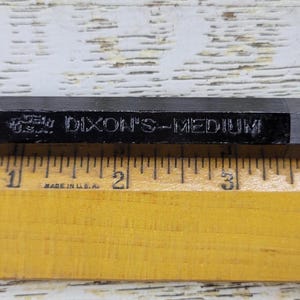 Vintage Dixon Coated Black Graphite Sticks (3) - Etsy