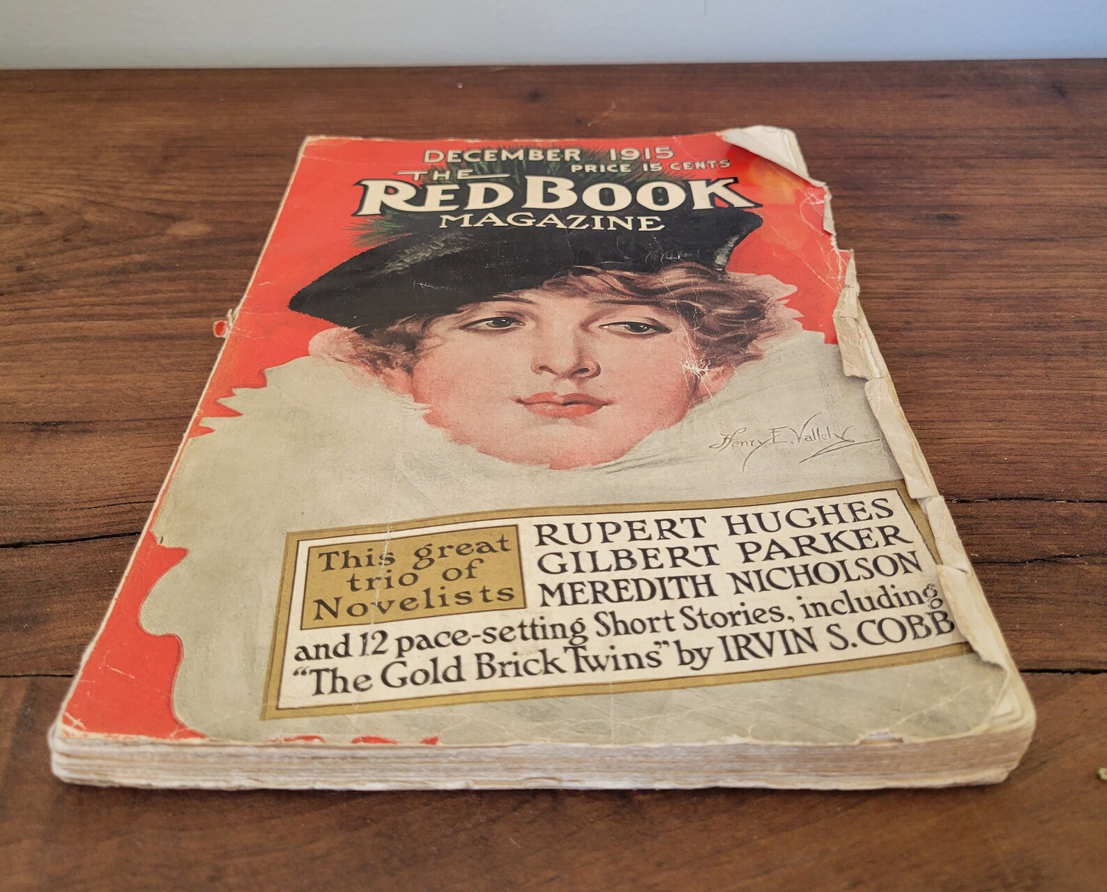 The Red Book Magazine * December 1915 * Rupert Hughes * Gilbert Parker ...