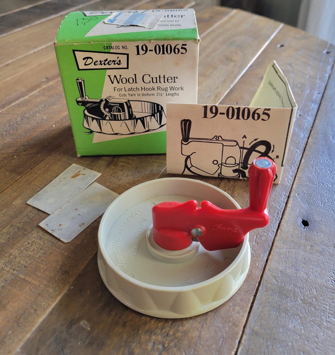 Dexter's Wool Cutter for Latch Hook Rug Work - Etsy