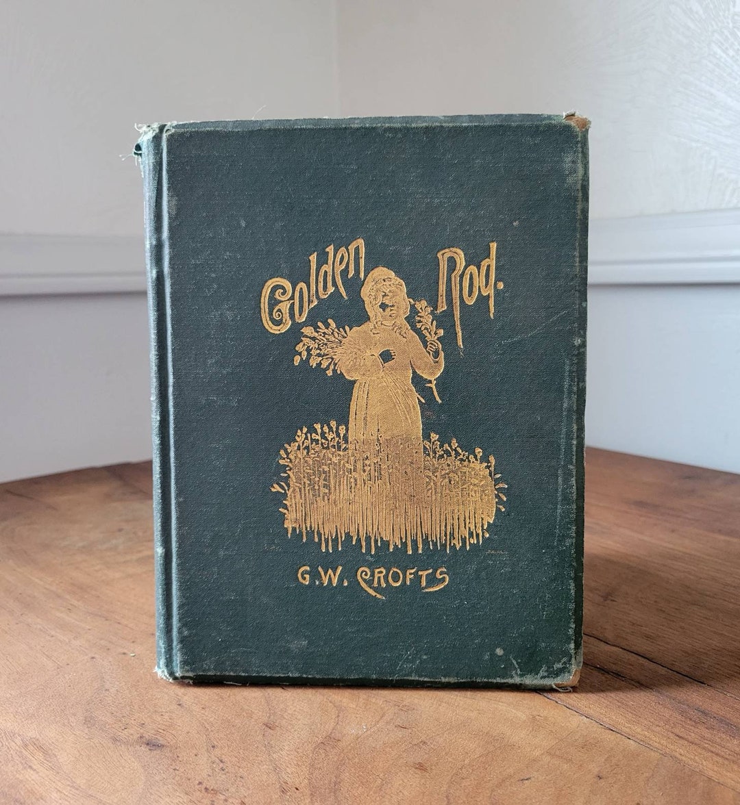 RARE! Golden Rod * Poems by G. W. Crofts * Signed - Etsy