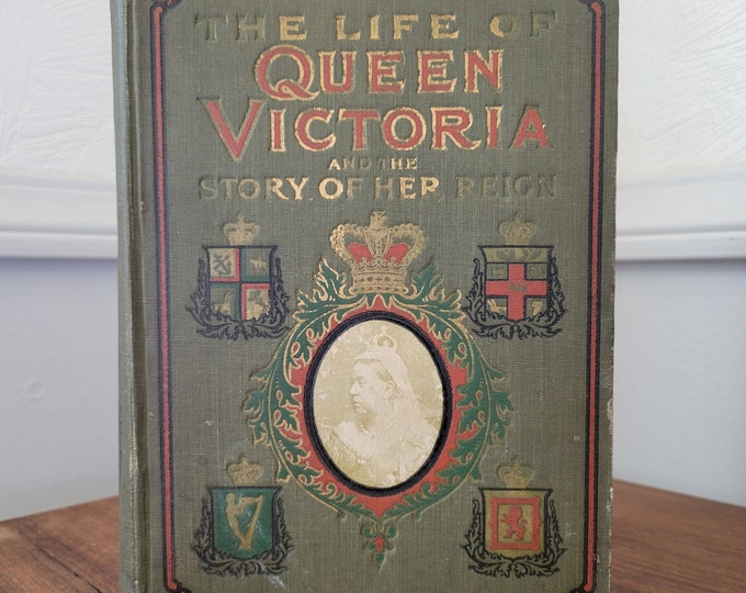 The Life of Queen Victoria Edward VII. - Etsy