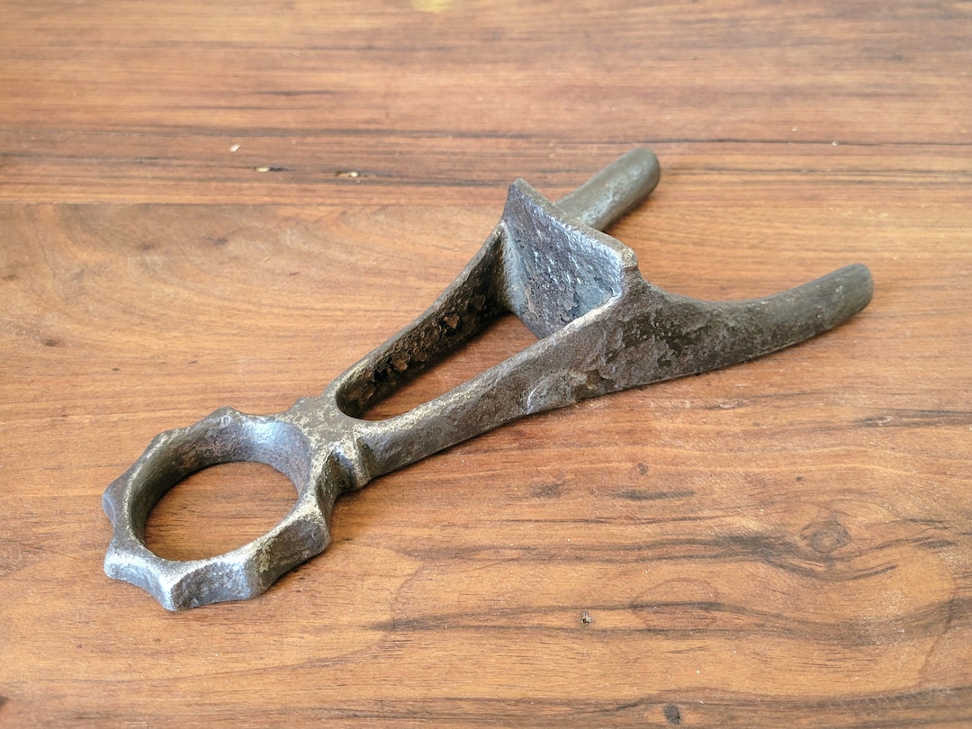 RARE Unusual Antique Cast Iron Boot Jack Western Americana - Etsy