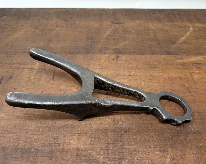 RARE Unusual Antique Cast Iron Boot Jack Western Americana - Etsy