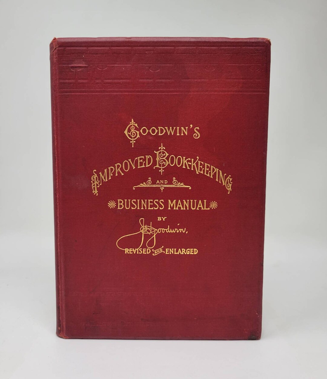 1908 Goodwin's Improved Book-keeping and Business Manual - Etsy