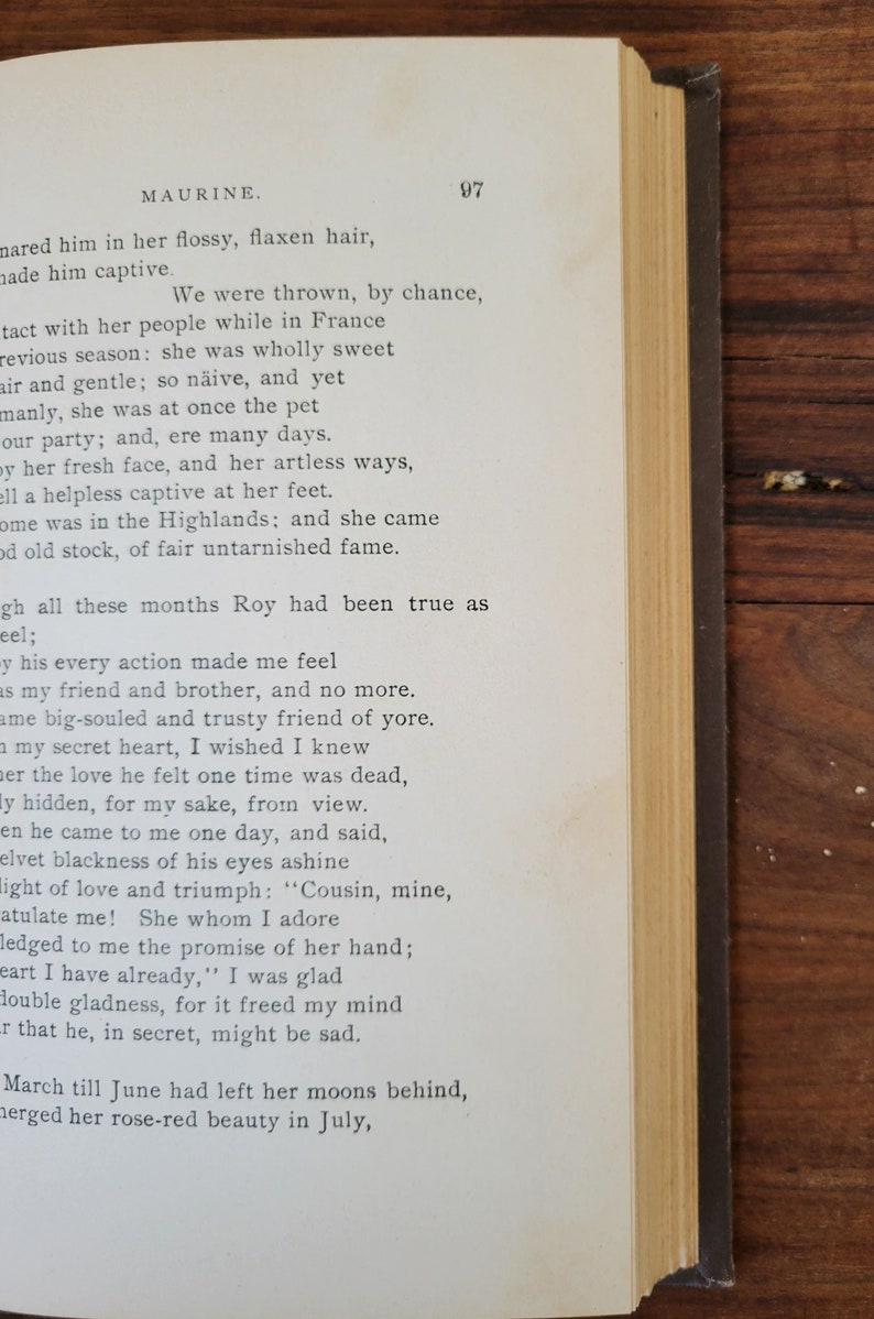 Maurine and Other Poems by Ella Wheeler Wilcox - Etsy