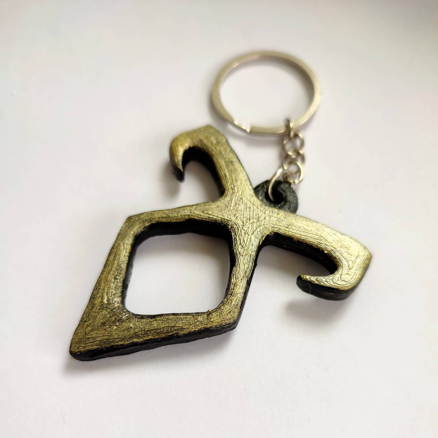 Shadowhunters Keychain Angel Runes Handmade Ring Parabatai - Etsy UK