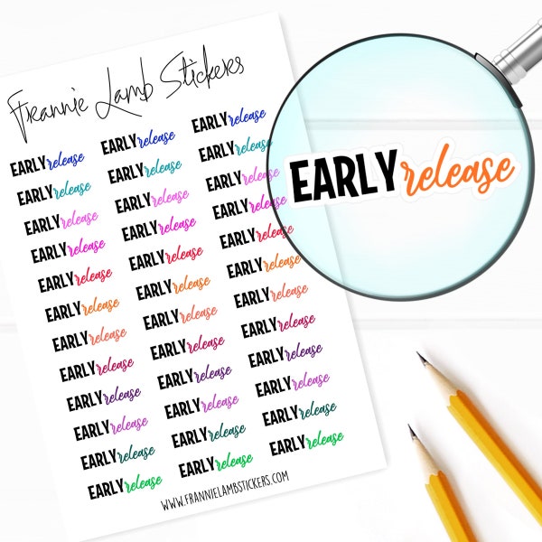 Release Paper Stickers - Etsy