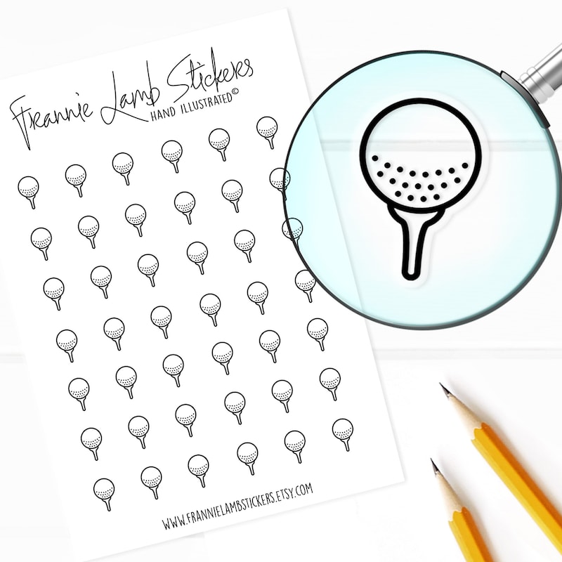 Golf Stickers - Etsy