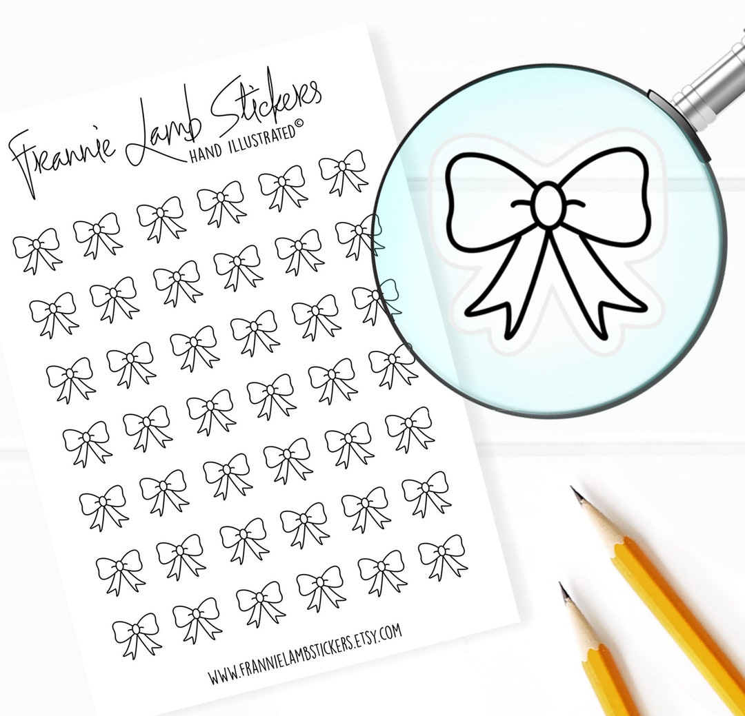 42 Clear Planner Stickers (1/2