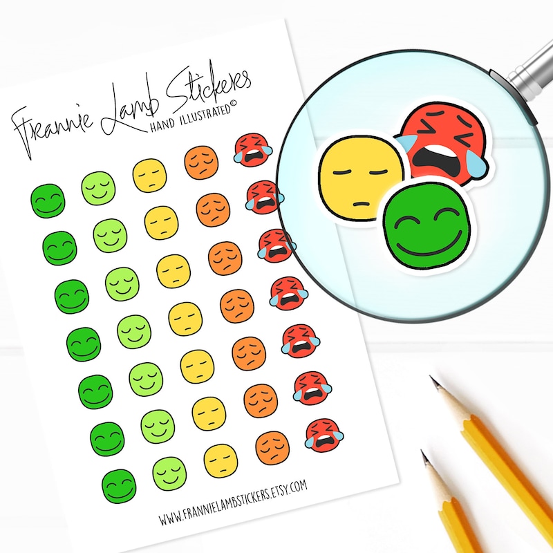 Funny Emotions Chart - Etsy