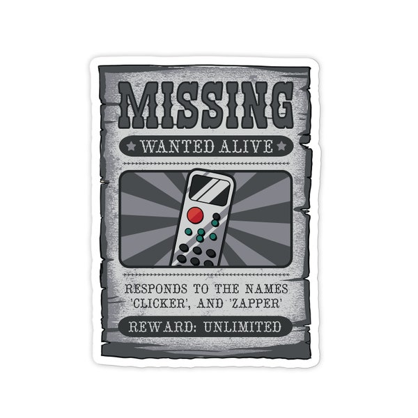 Tv Remote Stickers - Etsy