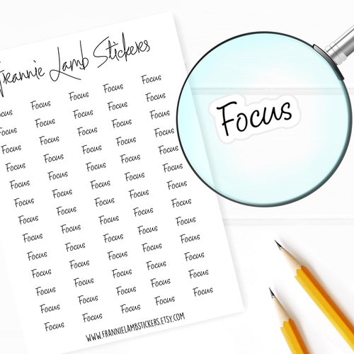 Work Planner Stickers 52 Labels for Planners Calendars and - Etsy