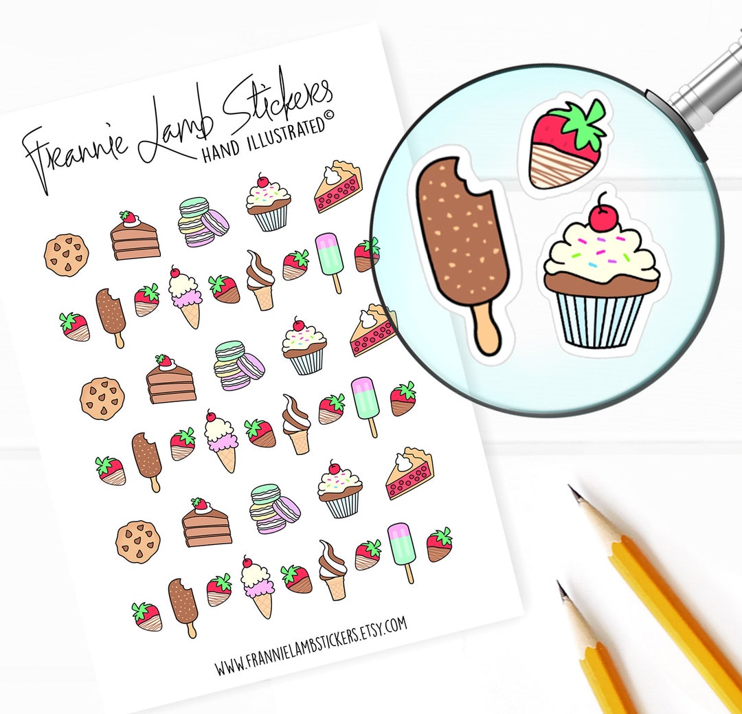 Dessert Stickers (1/2