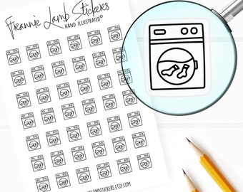 Washing Machine Stickers - Etsy