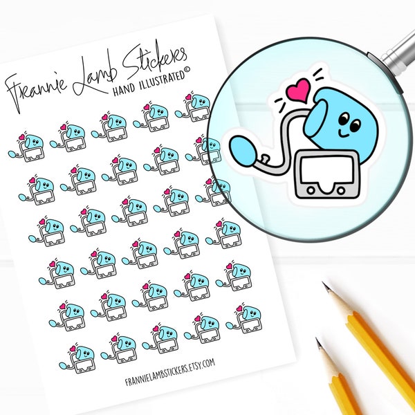 Blood Pressure Stickers - Etsy