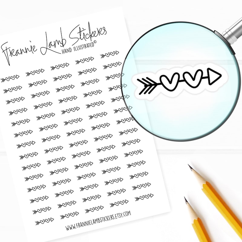 Arrow Stickers - Etsy