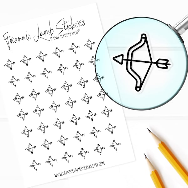 Arrow Stickers - Etsy