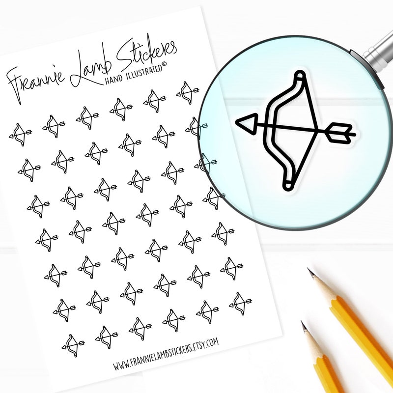 Arrow Stickers - Etsy