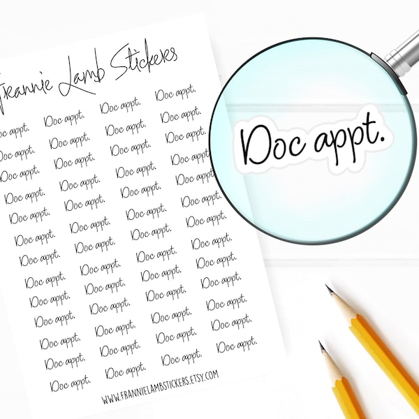 Doc Stickers - Etsy