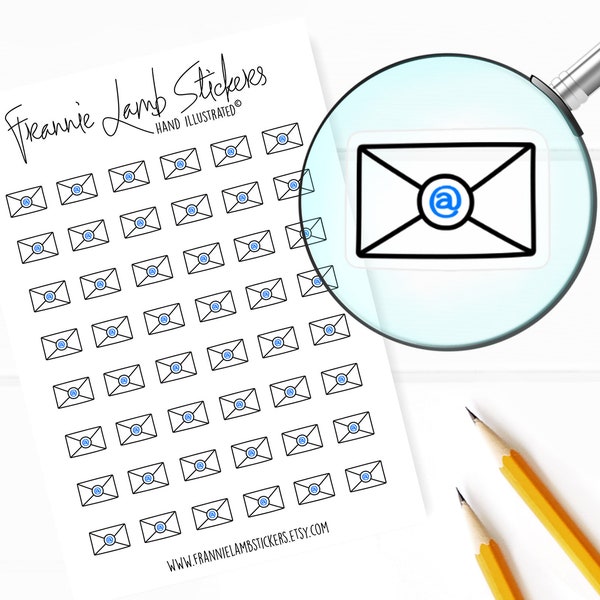 Email Stickers - Etsy