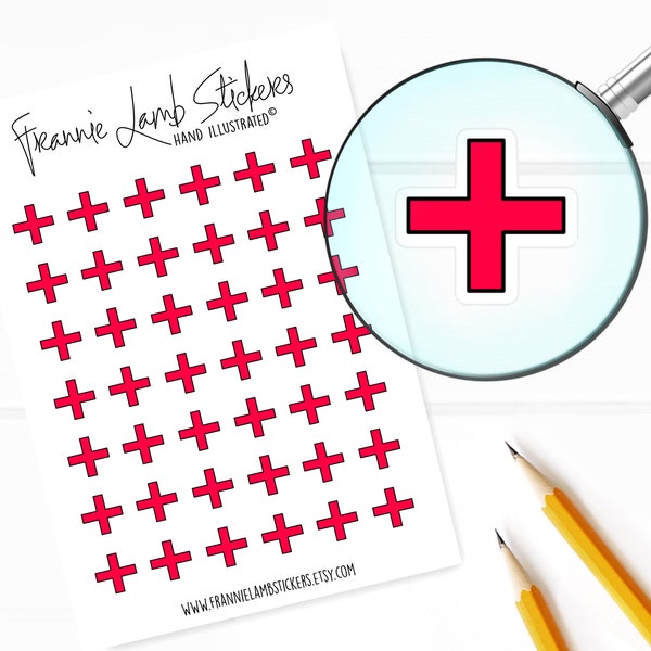 Cross Stickers - Etsy