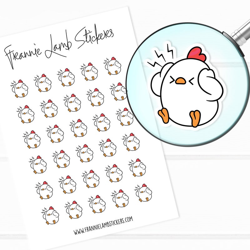 Day to Day Chicken Calendar - Etsy