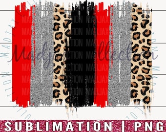 Red and Black Brush Stroke Background PNG Sublimation Design Team ...