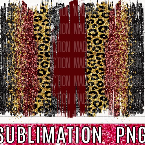 Maroon and Gold Brush Stroke Background Hand Drawn Sublimation - Etsy