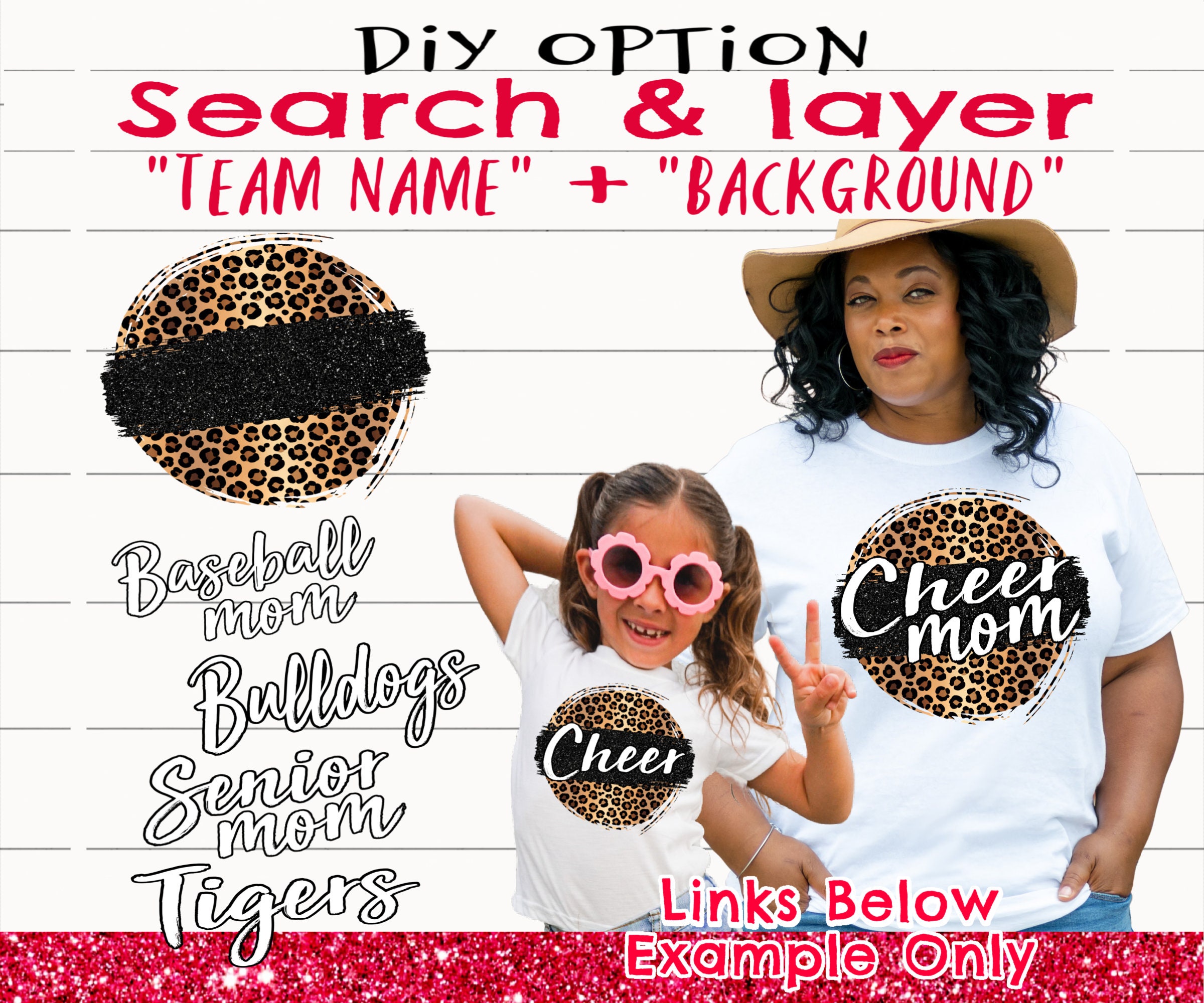 Maroon Senior Mom PNG, Leopard Circle, Sublimation Design, Mom Shirt ...