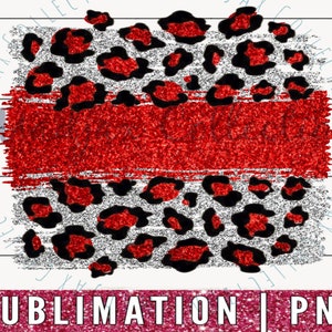 Leopard Background, Sublimation, PNG File, Brush Stroke, Animal Print ...