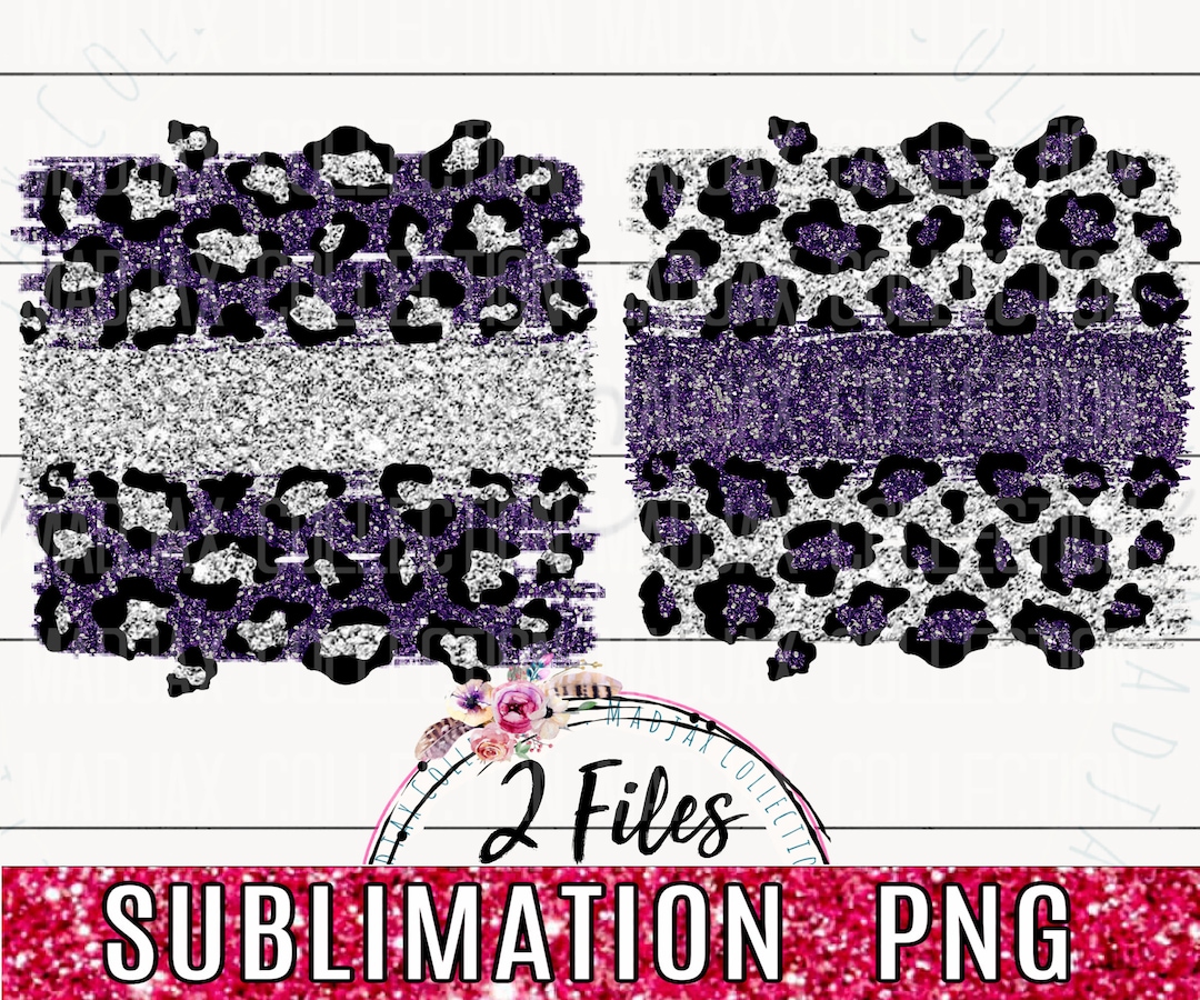 Leopard Sublimation, Dark Purple, Football Team Background, Brush ...