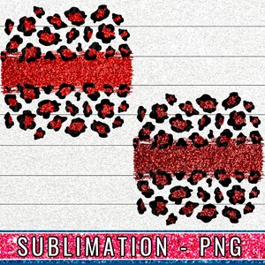 Leopard Background Bundle, Sublimation PNG, Brush Stroke, Glitter ...