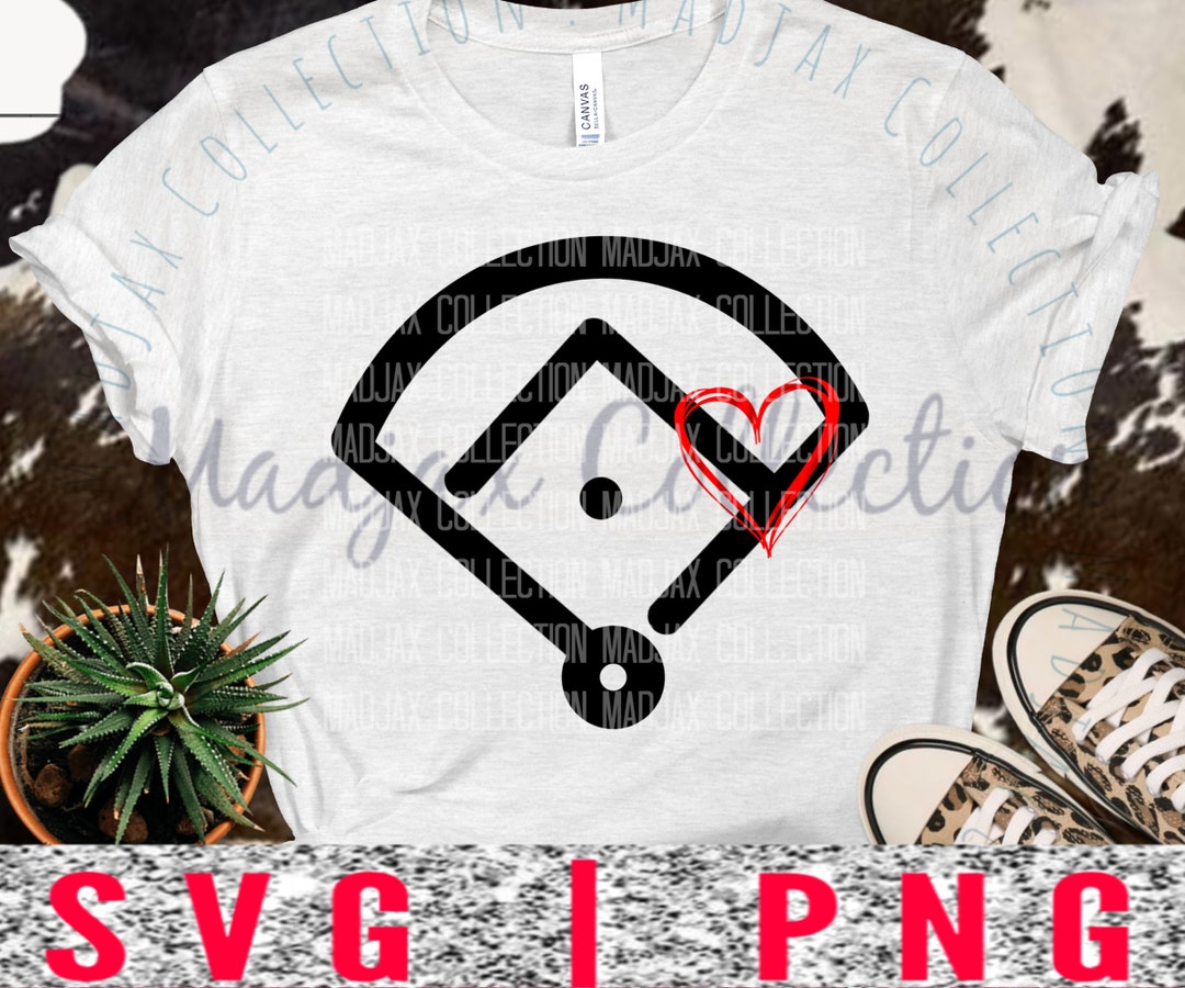 Baseball Field SVG, Love Baseball, PNG File, Sublimation Design ...
