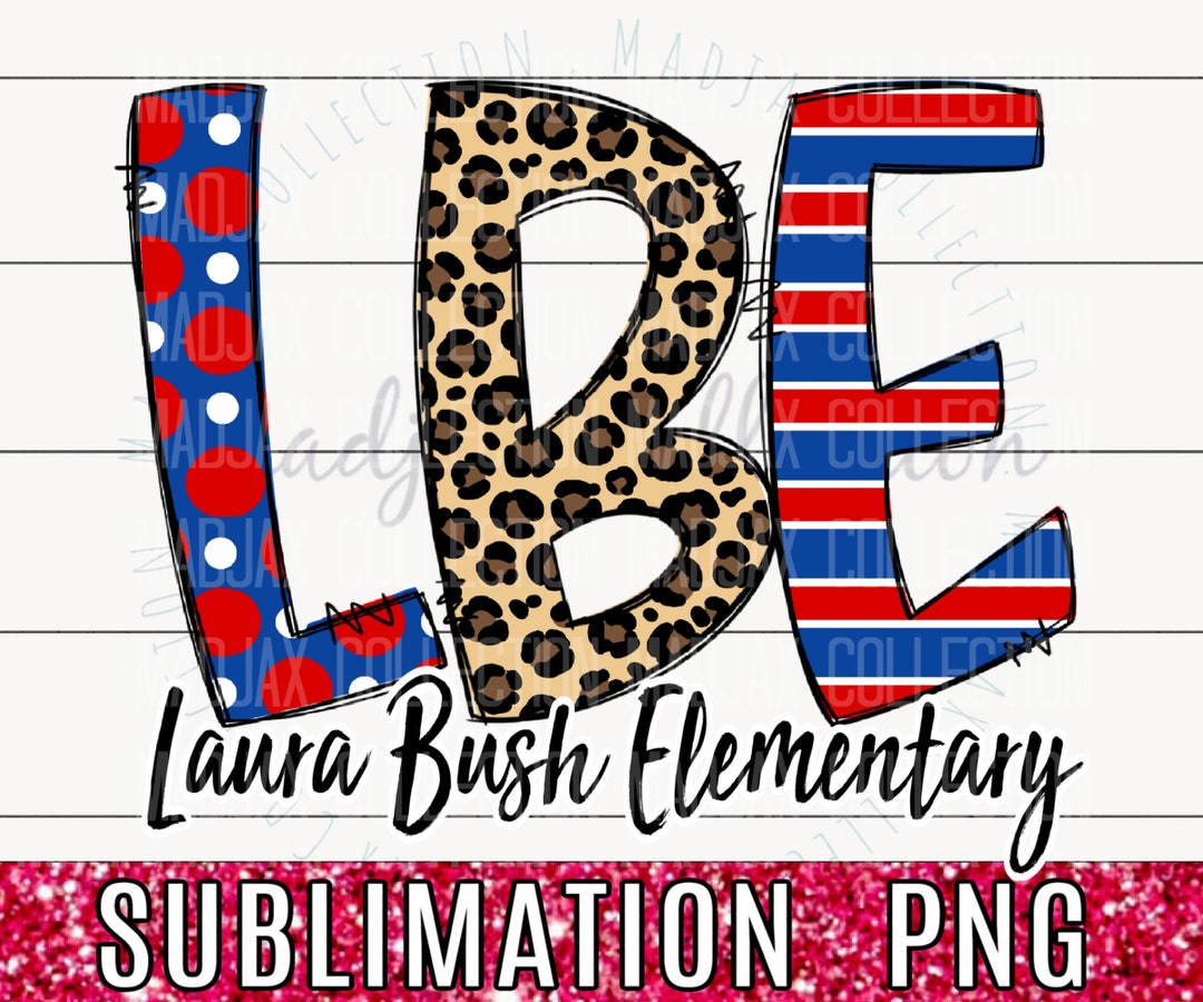 Laura Bush Elementary Sublimation, Teacher Squad, Polka Dot, Stripes ...