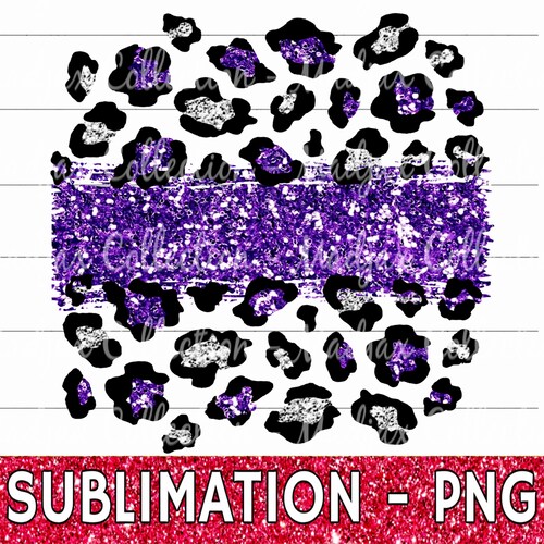 Leopard Background Sublimation PNG File Brush Stroke - Etsy