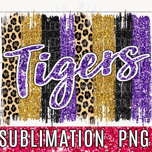 Lsu Tiger Clipart - Etsy