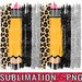 School Pencil Brush Stroke PNG, Glitter Background Clipart, Leopard ...