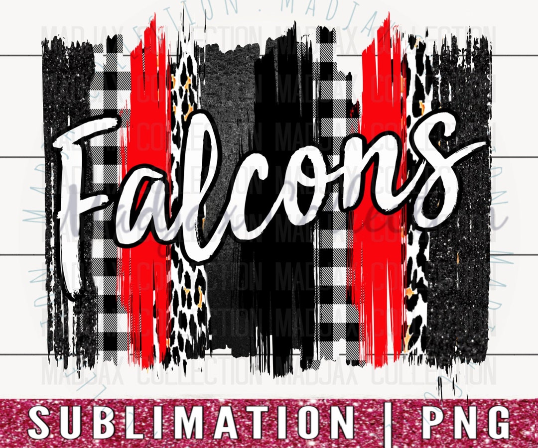 Falcons School Spirit Shirt, Sublimation, Instant Download, High School ...