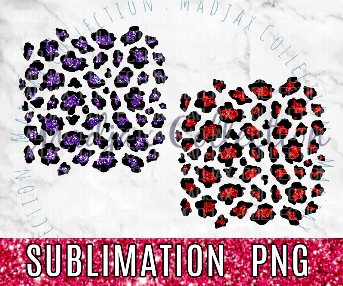 10 Leopard Print Designs Background Bundle Sublimation - Etsy