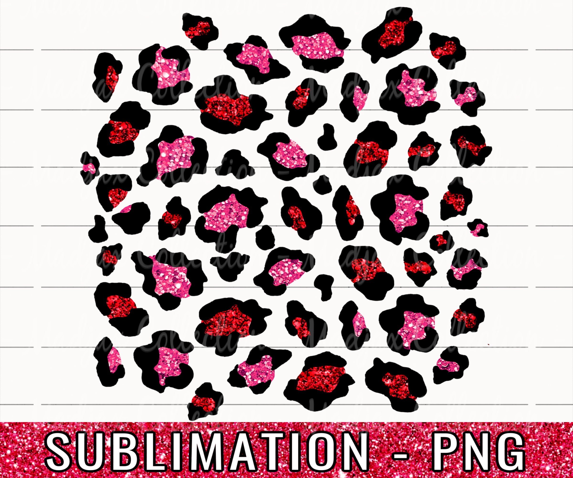 Light Pink Leopard Print Background