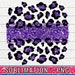 Red and Blue Glitter, Brush Strokes PNG, Sublimation Print, Leopard ...