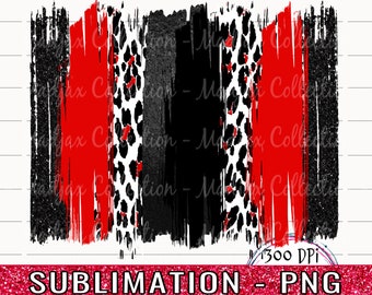 Red & Black Baseball Brush Stroke PNG File Sublimation - Etsy