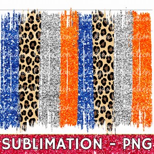 Leopard Brush Stroke Design, PNG File, Sublimation Print, Blank ...