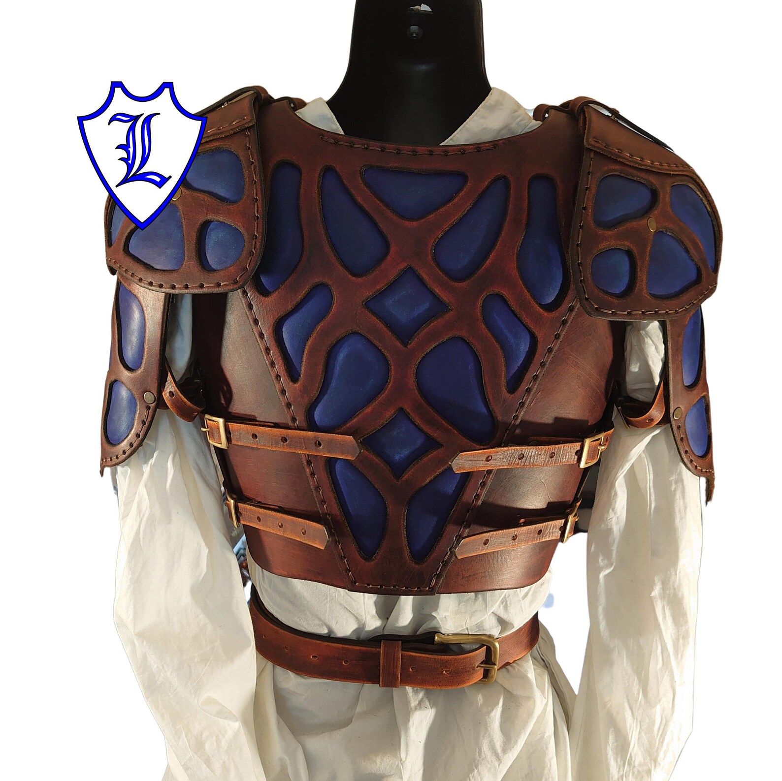 Ethereal B Ladies Leather Armour Handmade for SCA LARP Cosplay - Etsy