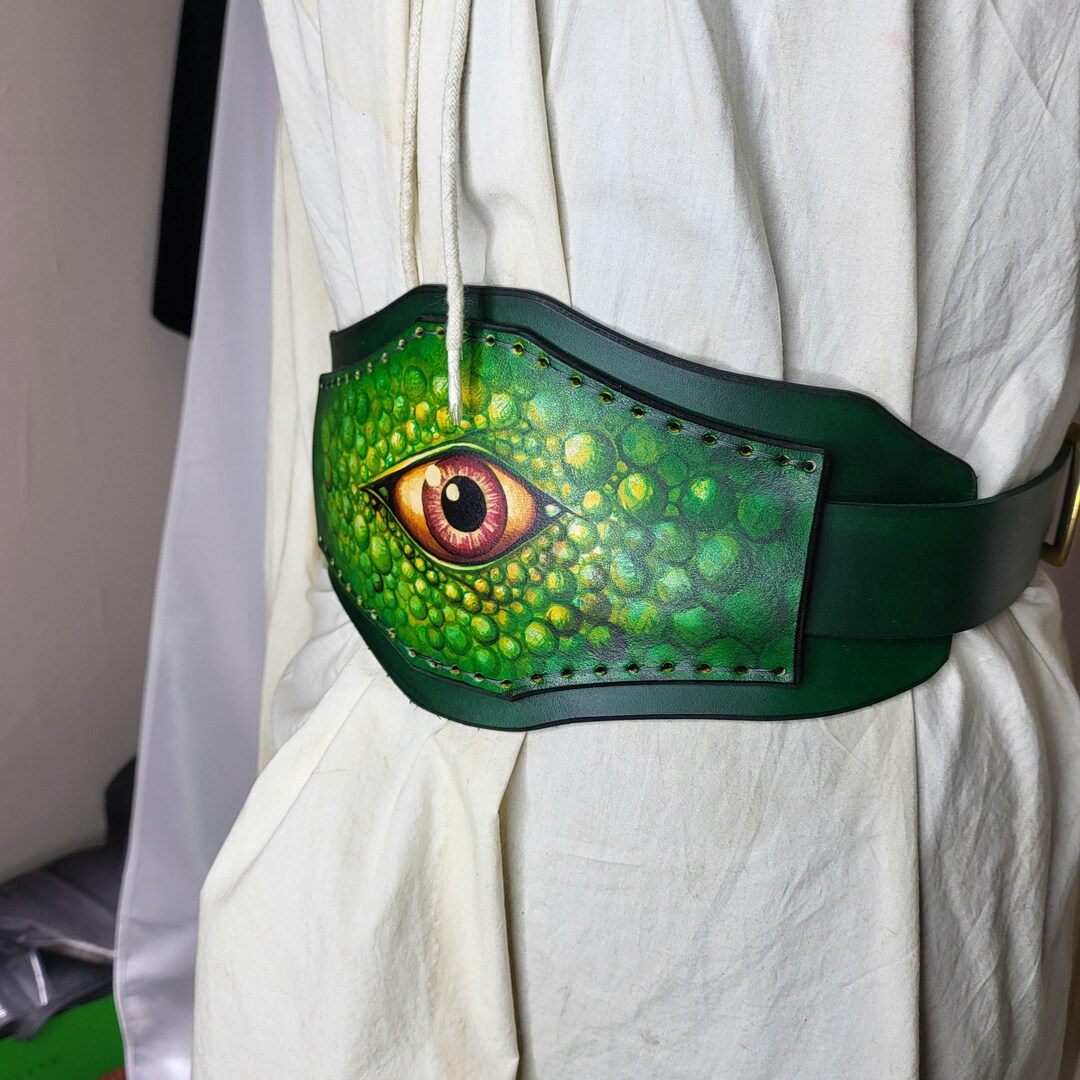 Emerald Fury Astrid Belt Handmade for SCA LARP Cosplay & Fantasy Fairs ...